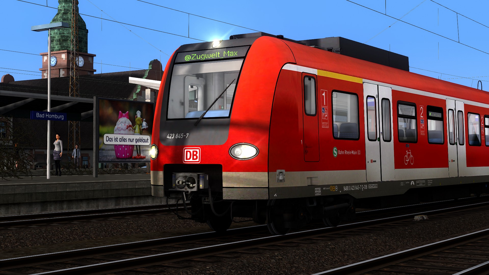 RWA DB Br 423 S-Bahn Rhein-Main Unmodernisiert/Im Zeitalter vor den ...