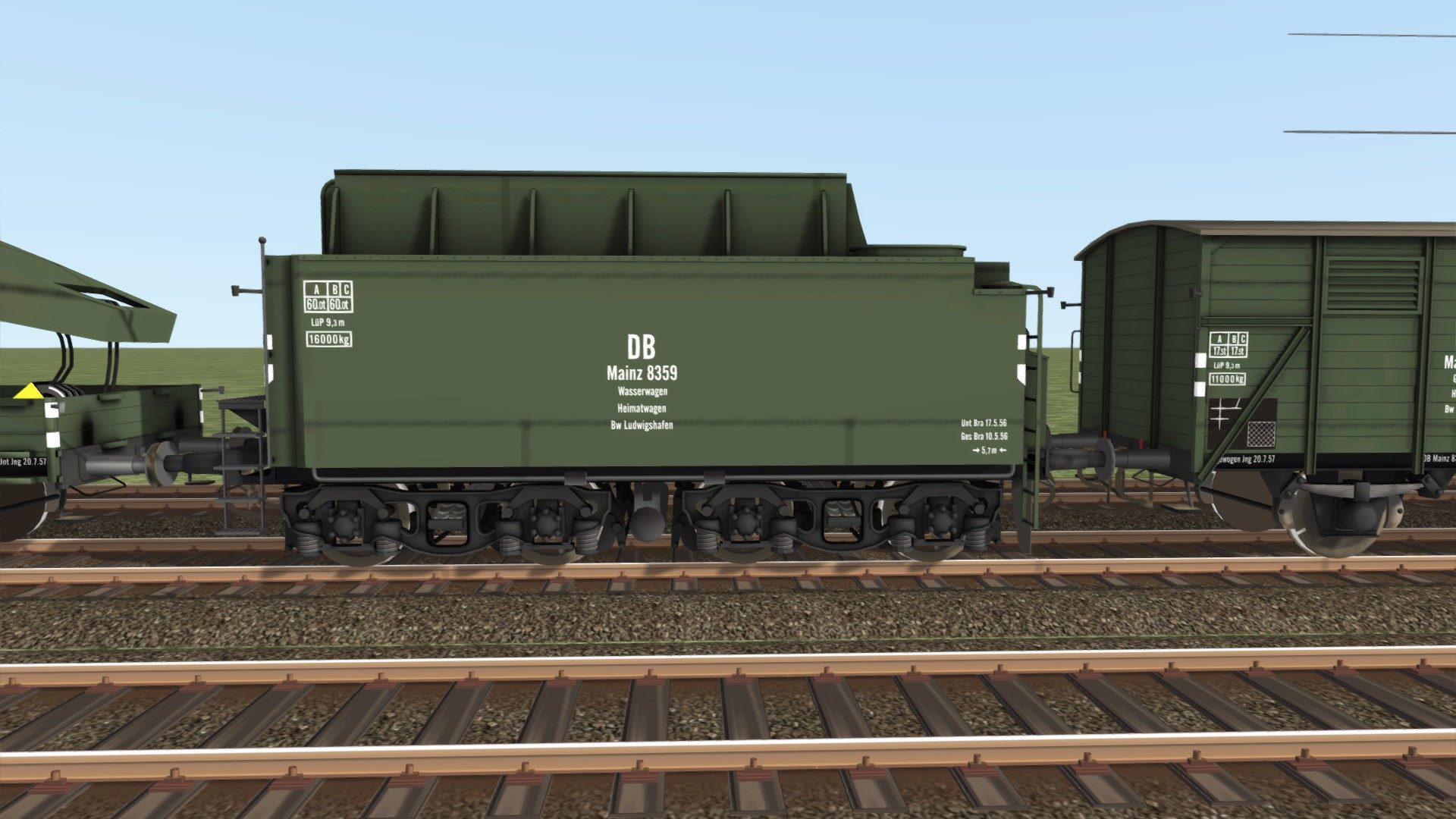 EDK-Zug (Kranzug/Dampfkran) von Wilbur Graphics - Ankündigungen/Neuigkeiten - Rail-Sim.de - Die ...