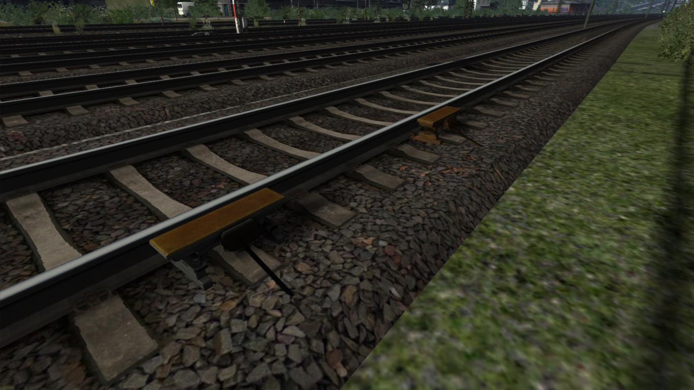 PZB Magnet 1000Hz, 2000Hz, 500Hz + Geschwindigkeitsprüfabschnitte zum ...