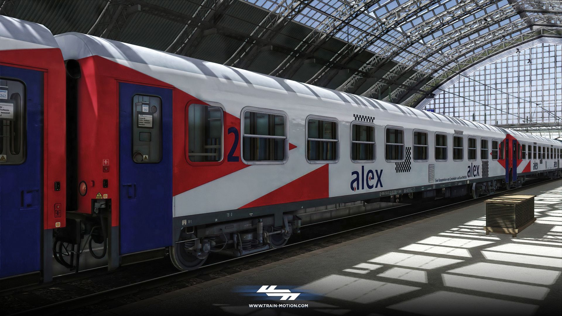 [TrainMotion] Reisezugwagen Allgäu-Express (Alex) und DR/DB Interegio sowie Alex - Sonstige ...